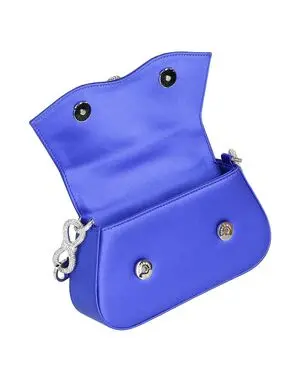 Mach & Mach Embellished Satin Baguette Bag