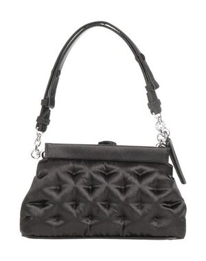 MAISON MARGIELA Handbag Polyamide, Cow Leather - Black