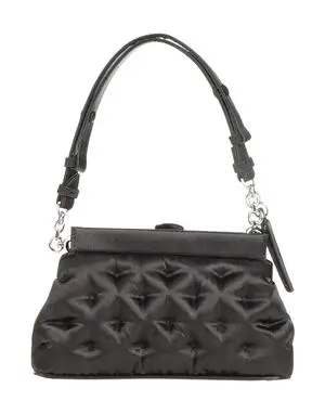 MAISON MARGIELA Quilted Satin Clutch With Detachable Top Handle