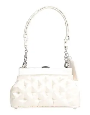 MAISON MARGIELA Polyamide And Cow Leather Clutch - Off White