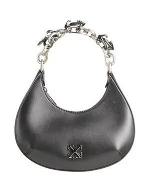 OFF-WHITE™ Lambskin Hobo Bag With Chain Top Handle