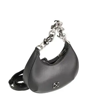 OFF-WHITE™ Lambskin Hobo Bag With Chain Top Handle