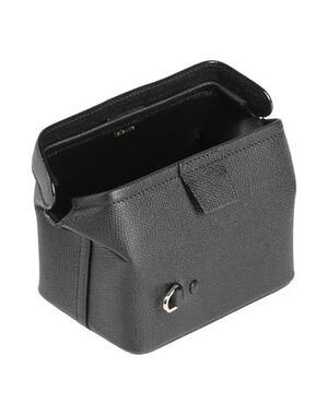 VALEXTRA Calfskin Cross-body Bag - Black