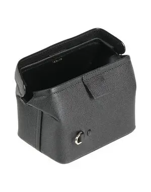 VALEXTRA Calfskin Cross-body Bag - Black