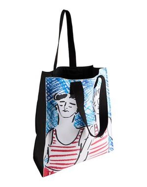 MSGM X Luke Edward Hall Shoulder Bag Polyester