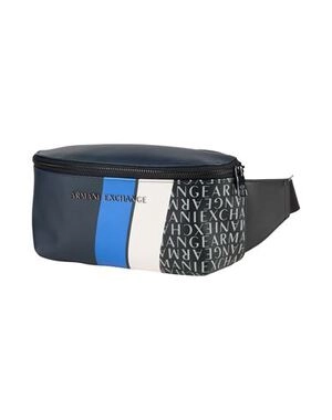 Armani Exchange Belt Bag Midnight Polyester, Pvc Polyvinyl Chloride, Polyurethane - Blue