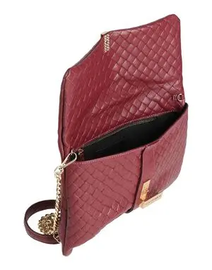 MARC ELLIS Leather Clutch Bag - Red