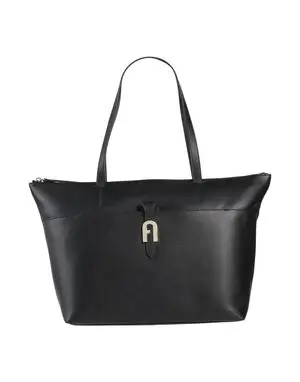 Furla Pebbled Leather Maxi Tote Bag
