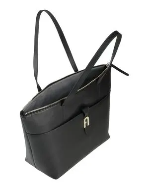 Furla Pebbled Leather Maxi Tote Bag