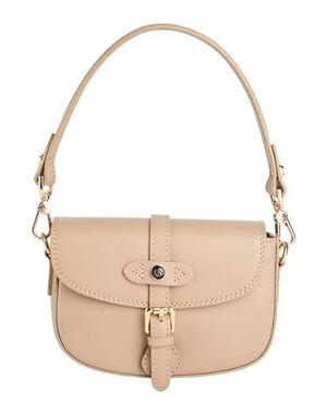 CAFÈNOIR Handbag Taupe Leather - Grey