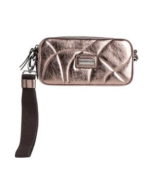 Peserico Metallic Leather Clutch - Yellow