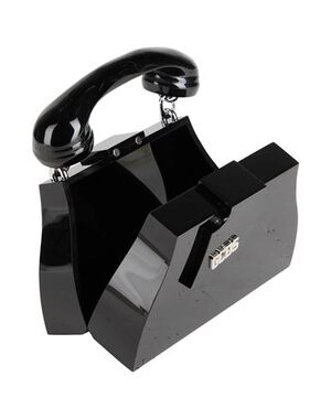 Gcds Plastic Minaudière Handbag