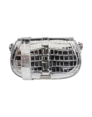 Versace Cross-body Bag Calfskin - Silver