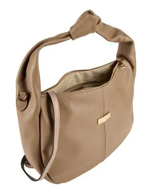 BALDININI Hobo Bag Pebbled Leather