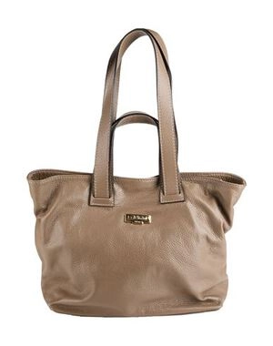 BALDININI Shoulder Bag Taupe Leather - Grey