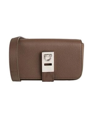 FERRAGAMO Cross-body Bag Dark Leather - Brown
