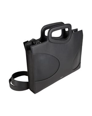 FERRAGAMO Calfskin Handbag - Black