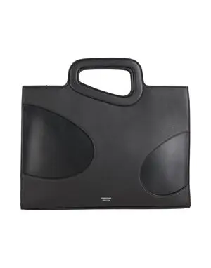 FERRAGAMO Calfskin Handbag - Black