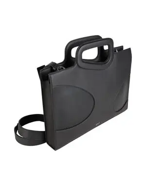 FERRAGAMO Calfskin Handbag - Black