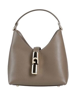 Furla FURLA Khaki Leather Tote Bag Khaki