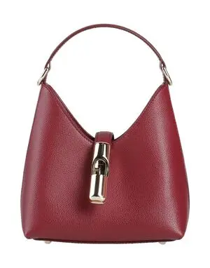 Furla Leather Tote Bag - Red