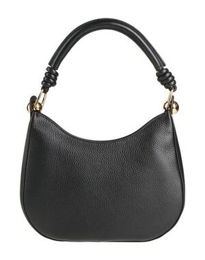 Furla Hobo Bag In Leather - Black