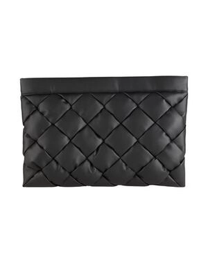 Fabiana Filippi Quilted Maxi Clutch Bag - Black