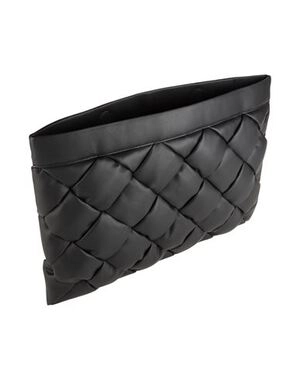 Fabiana Filippi Quilted Maxi Clutch Bag - Black