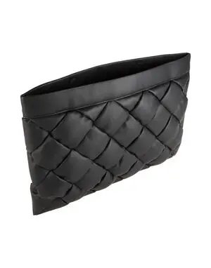 Fabiana Filippi Quilted Maxi Clutch Bag - Black