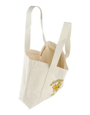 Maison Kitsuné Canvas Tote Bag With Printed Logo