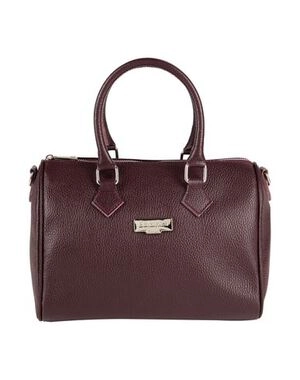 BALDININI Handbag Burgundy Leather - Red