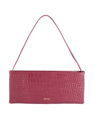 ROCCOBAROCCO Handbag Burgundy Textile Fibers - Red