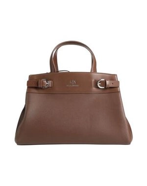Armani Exchange Handbag Chocolate Polyester, Polyurethane - Brown