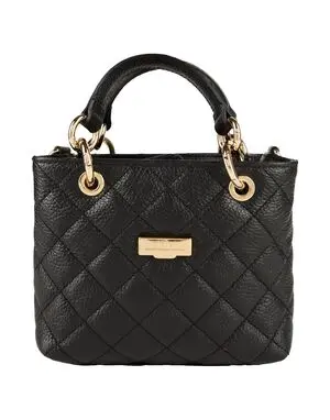 BALDININI Quilted Leather Bucket Bag