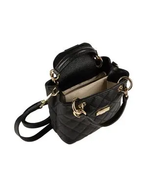 BALDININI Quilted Leather Bucket Bag