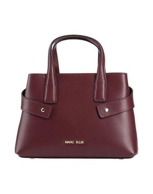 MARC ELLIS Handbag Burgundy Leather - Red