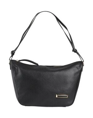 MARC ELLIS Handbag Tan Leather - Black