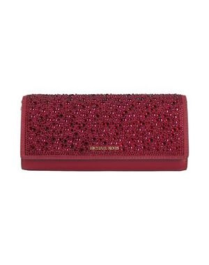 Michael Kors Handbag Burgundy Leather - Red