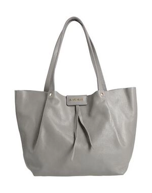 MARC ELLIS Leather Shoulder Bag - Grey