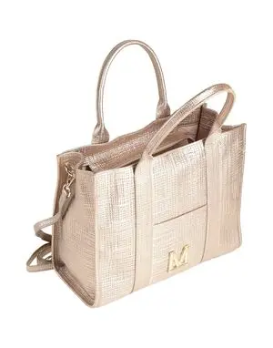 MARC ELLIS Metallic Leather Tote Bag