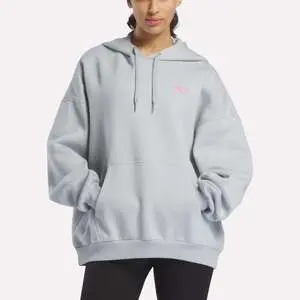REEBOK Relaxed Fleece Hoodie - Breeze