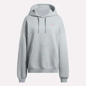 REEBOK Relaxed Fleece Hoodie With Graphic Back Detail