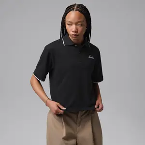 JORDAN Sport Dri-fit Short-sleeve Polo - Black