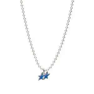 TWOJEYS Melted Stars Ball Necklace - Blue