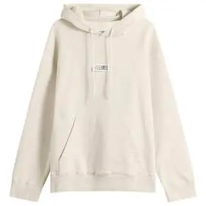 MAISON MARGIELA Logo Hoodie - Ecru