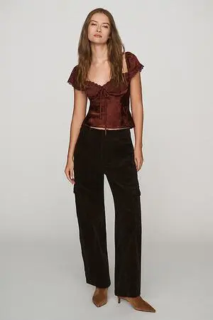 Citizens Of Humanity Thassos Utility Corduroy Wide Leg Pants - Barrister