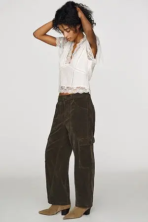 Citizens Of Humanity Thassos Utility Corduroy Wide Leg Pants - Costes