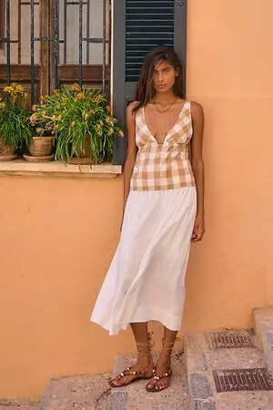 LYREBIRD V-neck Cotton Cami