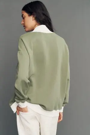 Anthropologie Cotton Fleece Sweatshirt - Ciao