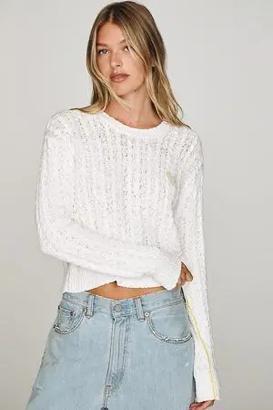 KERRI ROSENTHAL Dune Cotton Sweater